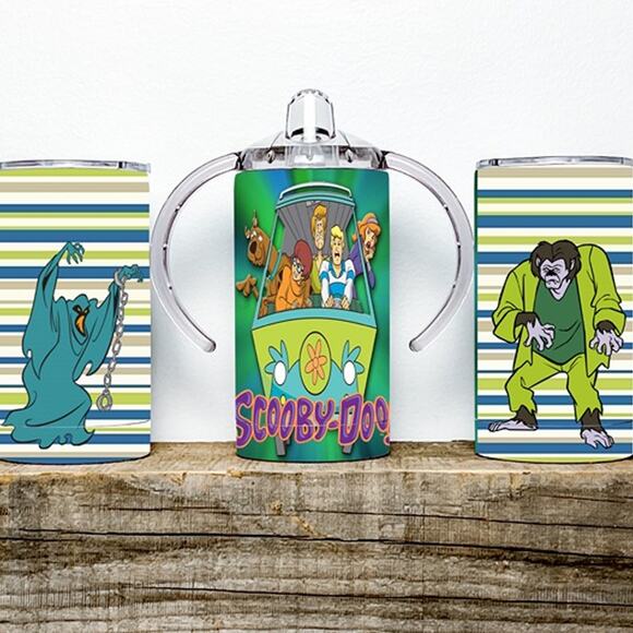 Handmade | Dining | Scooby Doo 2oz Sippy Cup | Poshmark